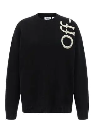 Off-White Knit Sweater - Multicolor