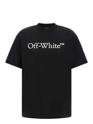Off-White OFF-WHITE Big Logo Bookish T-Shirt Black