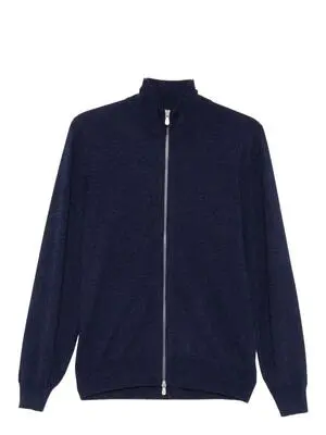 Brunello Cucinelli Cashmere Zipped Cardigan - Multicolor