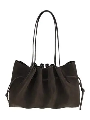 Yuzefi YUZEFI Scallop Shoulder Bag Brown