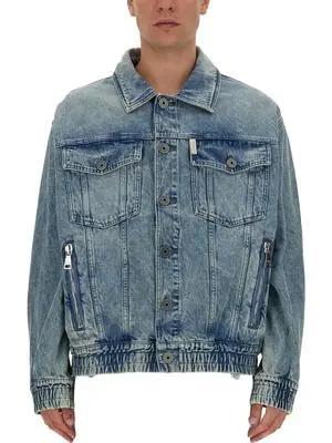 Balmain Denim Jacket - Blue