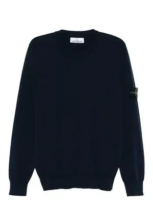 Stone Island Crew-neck Pullover - Blue