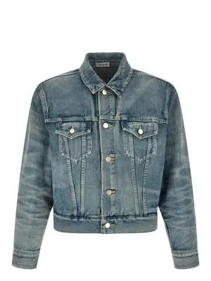 Fear Of God Classic Trucker Jacket - Blue