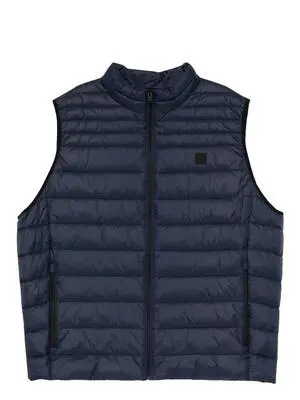 BOSS Padded Zip-fastening Waistcoat - Blue