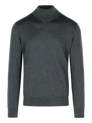 ZEGNA Zegna Cashmere And Silk Turtleneck Sweater Men