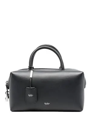 Max Mara Leather Tote - Gray