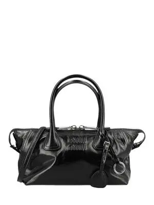 Miu Miu Leather Shoulder Bag - Black