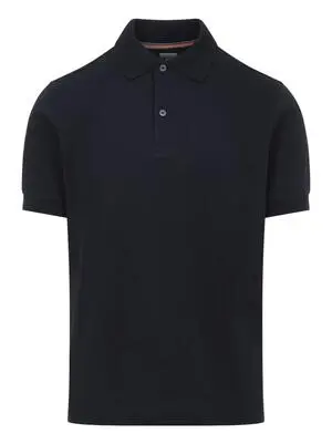 Paul Smith Emb Placket Polo - Blue