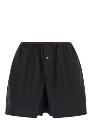 LEMAIRE Lightweight Cotton Boxer Shorts - Gray