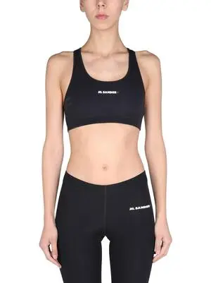 JIL SANDER Sports Bra - Black