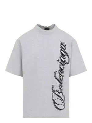 Balenciaga Medium Fit T-shirt - Gray