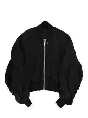 Rick Owens Bucket Flight Bomber Jacket - Black