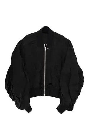 Rick Owens Bucket Flight Bomber Jacket - Black