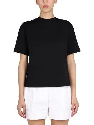 Alexander McQueen Circle Crewneck T-shirt - Black