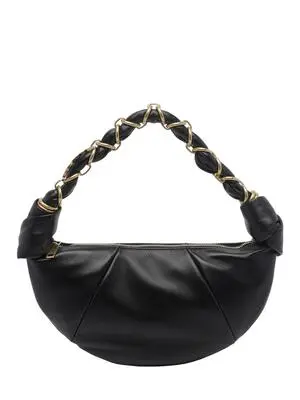 Saint Laurent Mini Amelia Hobo Bag - Black