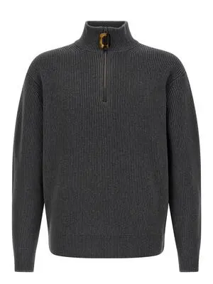 JW Anderson J.w.anderson Half-zip Sweater - Gray