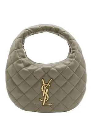 Saint Laurent SAINT LAURENT Icarino Quilted Nappa Hobo Bag Multicolor