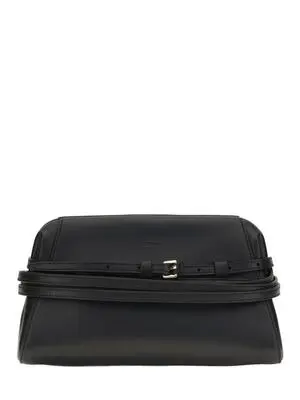 Moschino Belt-detail Clutch - Black