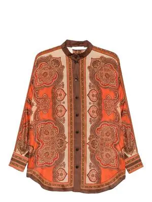 Zimmermann Mahon Silk Shirt - Multicolor