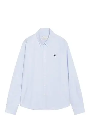 AMI Paris Light De Coeur Shirt - Blue