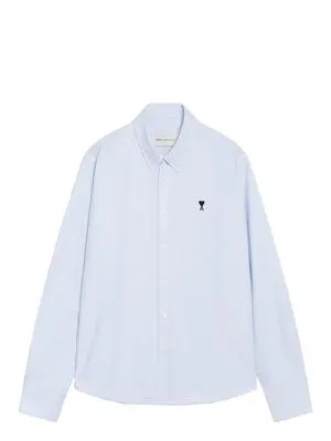 AMI Paris Light De Coeur Shirt - Blue
