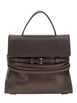 Moschino Tie Me Handbag - Brown