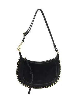 Isabel Marant Étoile Oskan Moon Shoulder Bag - Black