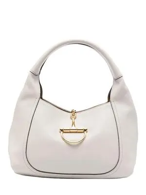 Gucci GUCCI Calf Leather Tote Cream