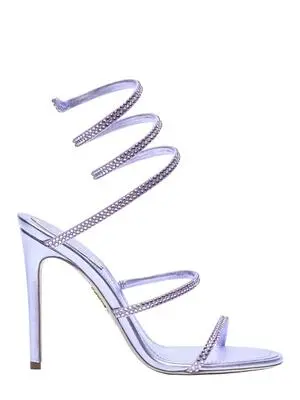 Rene Caovilla Cleo Pump Sandals - Purple
