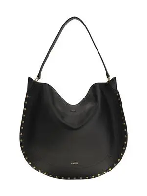 Isabel Marant Étoile Oskan Hobo Shoulder Bag - Black