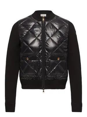 Moncler Jackets Bomber Jackets - Black