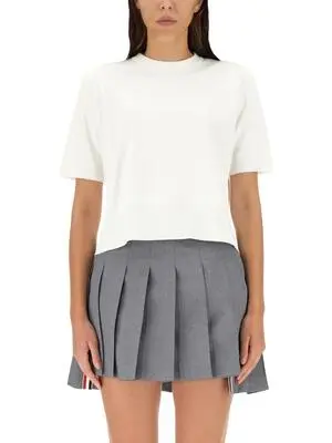 Thom Browne Boxy Fit T-shirt - White