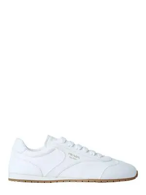Prada Nappa Leather Sneakers - White