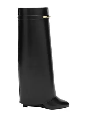 Givenchy Shark Pinch Boots - Black