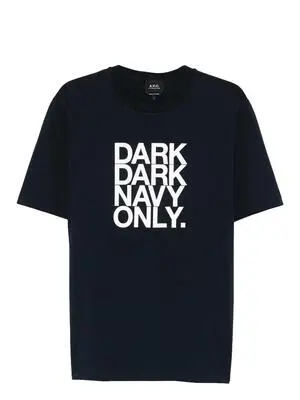 A.p.c. A.P.C. Blue T-Shirts & Vests - T-Shirts Men Blue