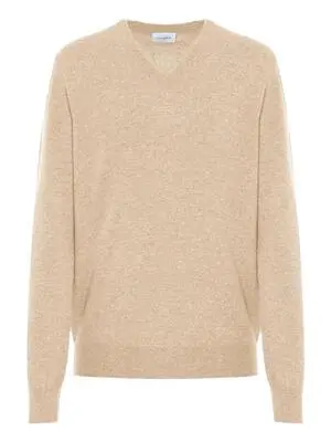 Malo V-neck Jumper - Cream