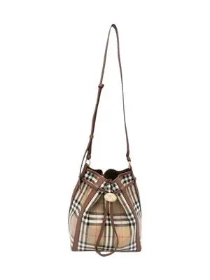 BURBERRY Burberry Women Small Drawstring Bucket Bag