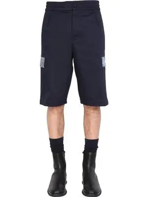 Missoni Missoni Cargo Shorts Blue