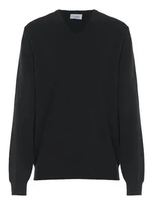 Malo V-neck Jumper - Black