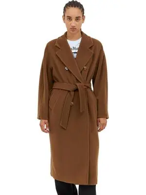 Max Mara Madame 101801 Icon Coat - Brown