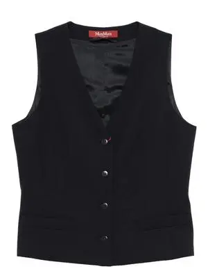 Max Mara Jackets Waistcoat & Gilets - Blue