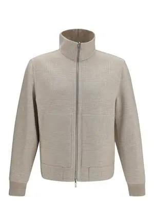 Brunello Cucinelli BRUNELLO CUCINELLI Double-Face Cashmere Jacket Cream