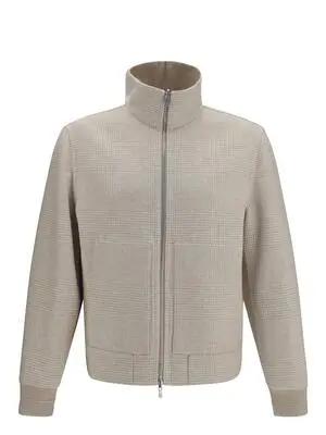 Brunello Cucinelli Double-face Cashmere Jacket - Cream