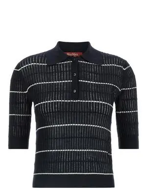 Max Mara MAX MARA STUDIO MstGallo Polo Shirt Blue