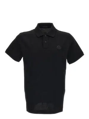 Moncler Polo Shirts - Black