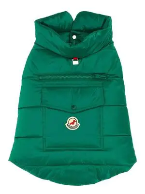 Moncler Nylon Dog Padded Jacket - Green