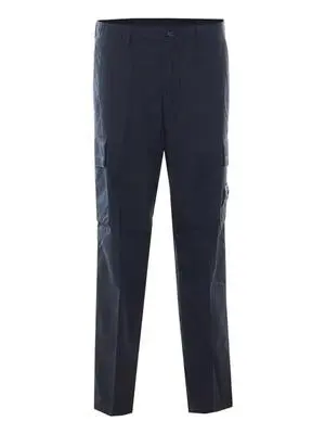 Stone Island Ghost Logo Cargo Pants - Blue