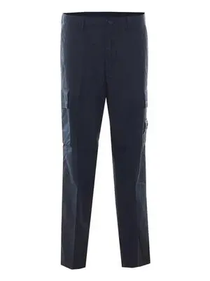 Stone Island STONE ISLAND Ghost Logo Cargo Pants Blue