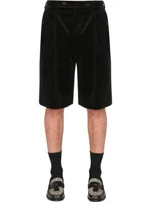 GUCCI GUCCI Stretch Velvet Shorts