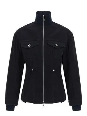 JEAN PAUL GAULTIER The Slit Denim Jacket - Blue